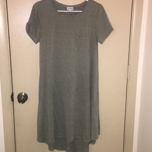 LuLaRoe | Dresses | 5 For 25size S Olive Green Heathered Carly | Poshmark